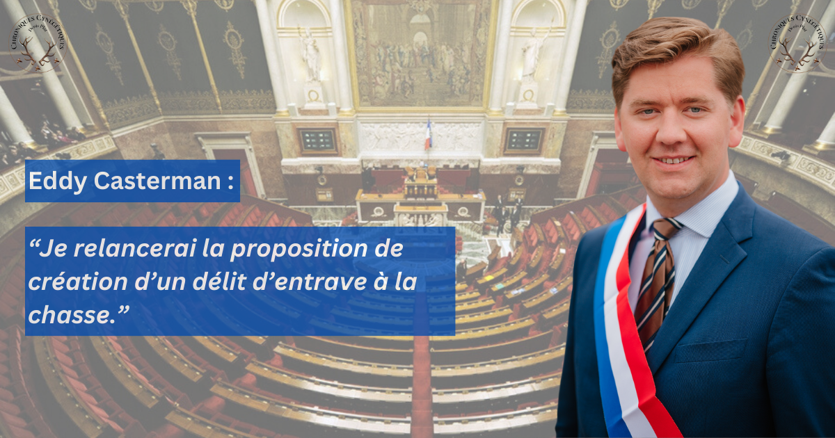 Interview. Eddy Casterman, un député qui défend la chasse – Chroniques ...